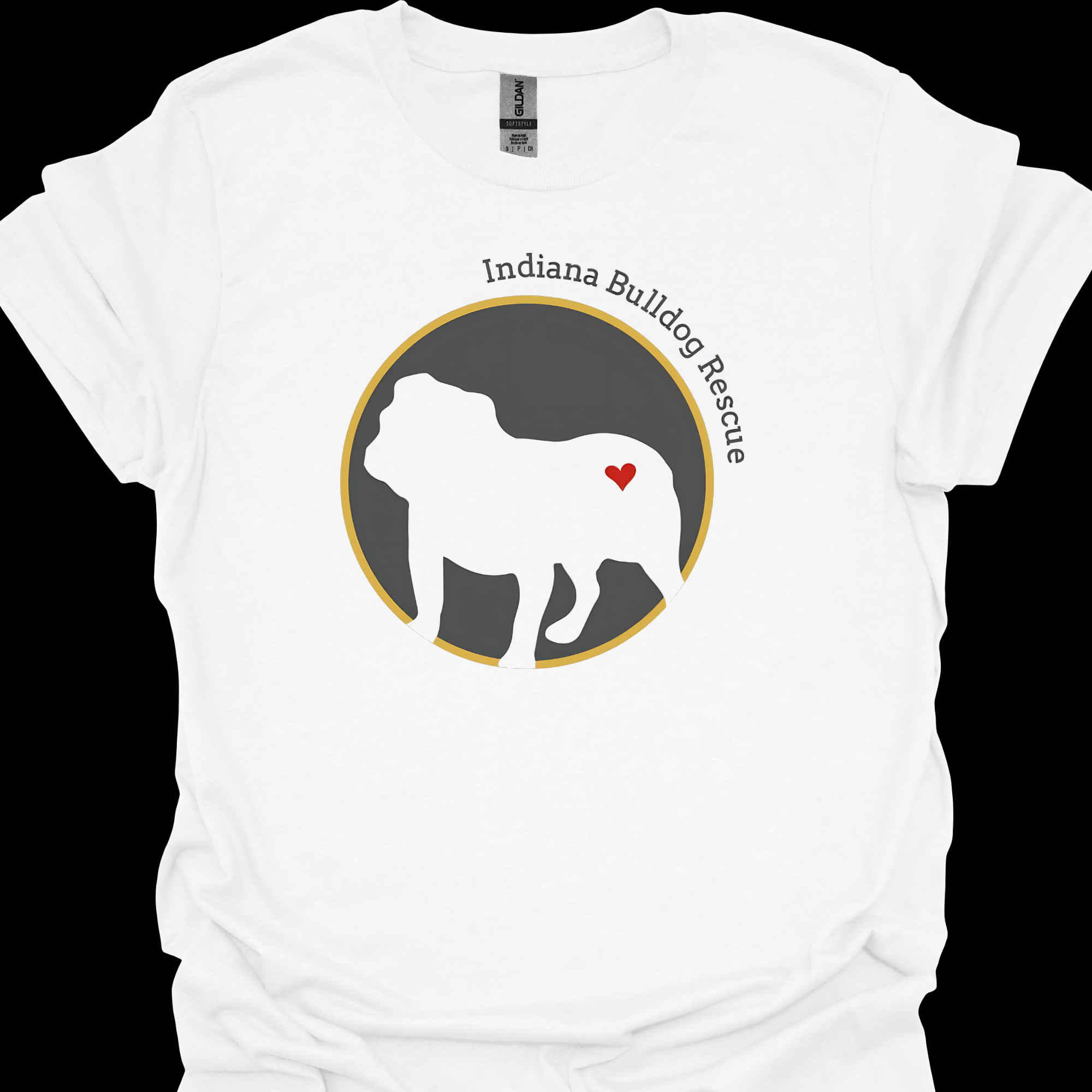 INDIANA BULLDOG RESCUE OFFICIAL LOGO TSHIRT – Stomislis Customs